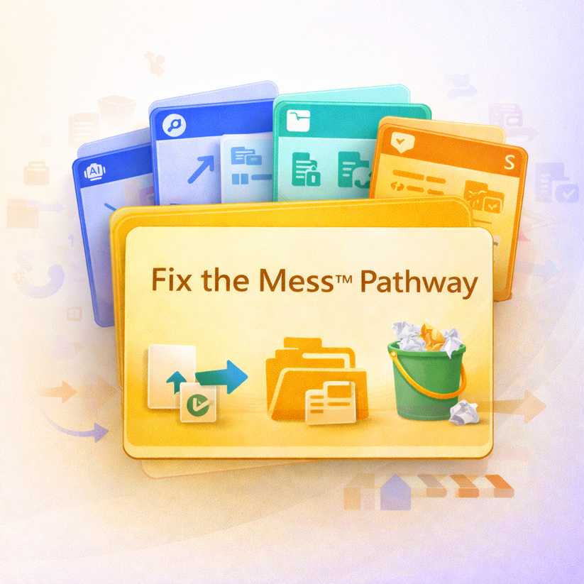 Fix the Mess™ - Learning Pathway – Simply Sharepoint